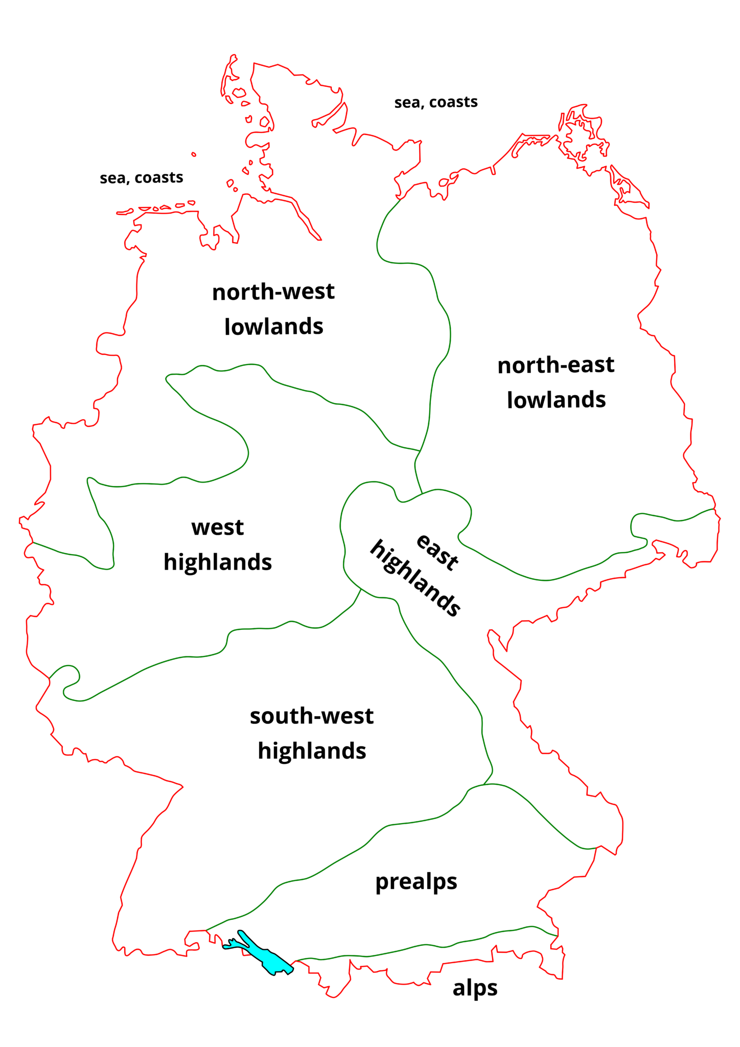Natural habitats & Distribution areas – Blumen und Natur